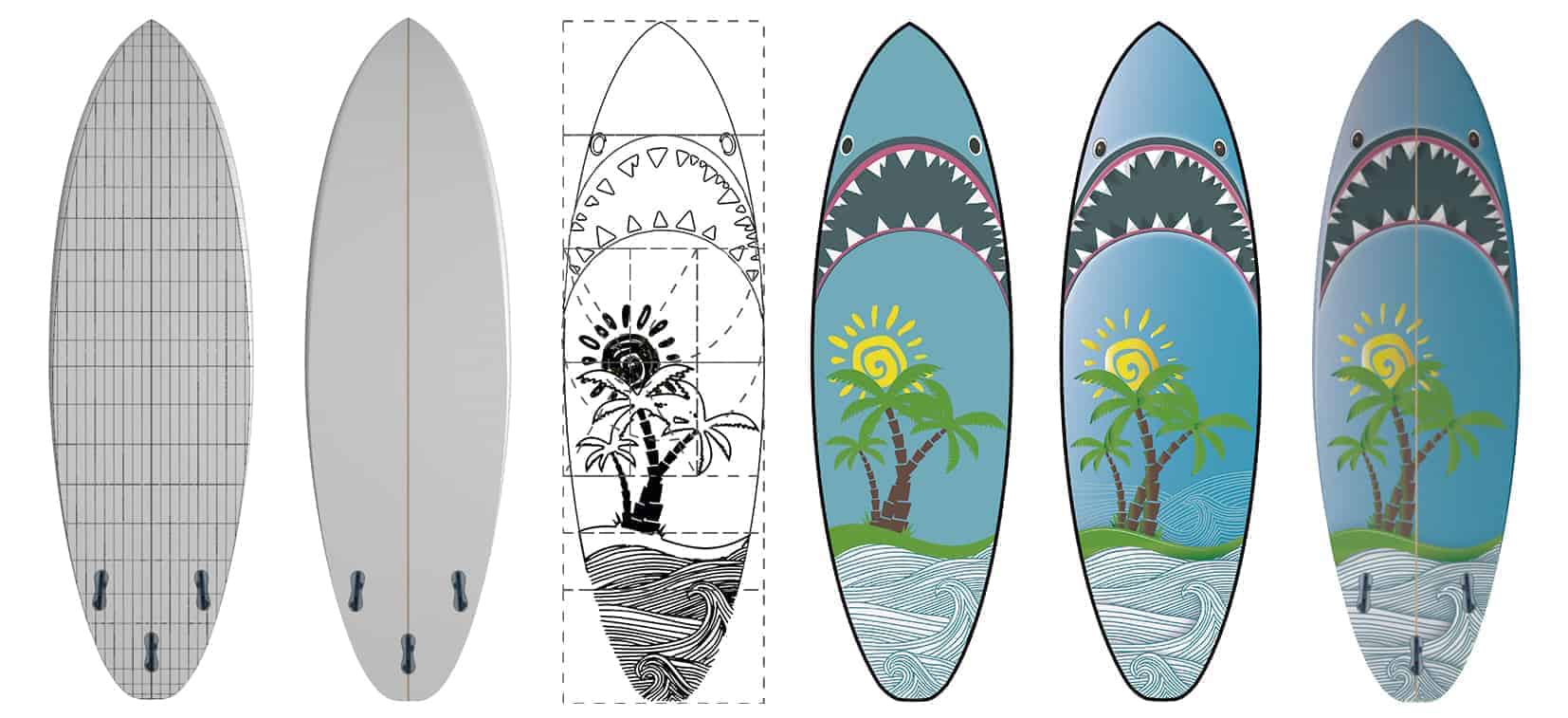Shark Surfboards | Design Ideas