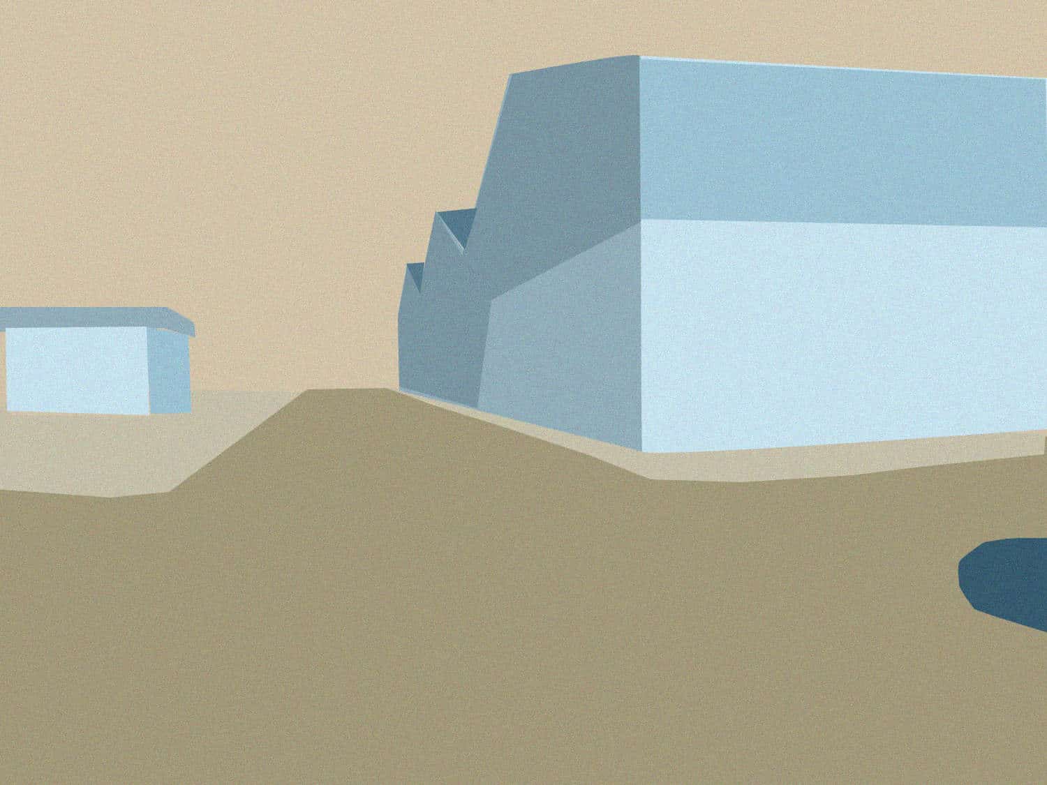 5 shades of blue factory | Design Ideas