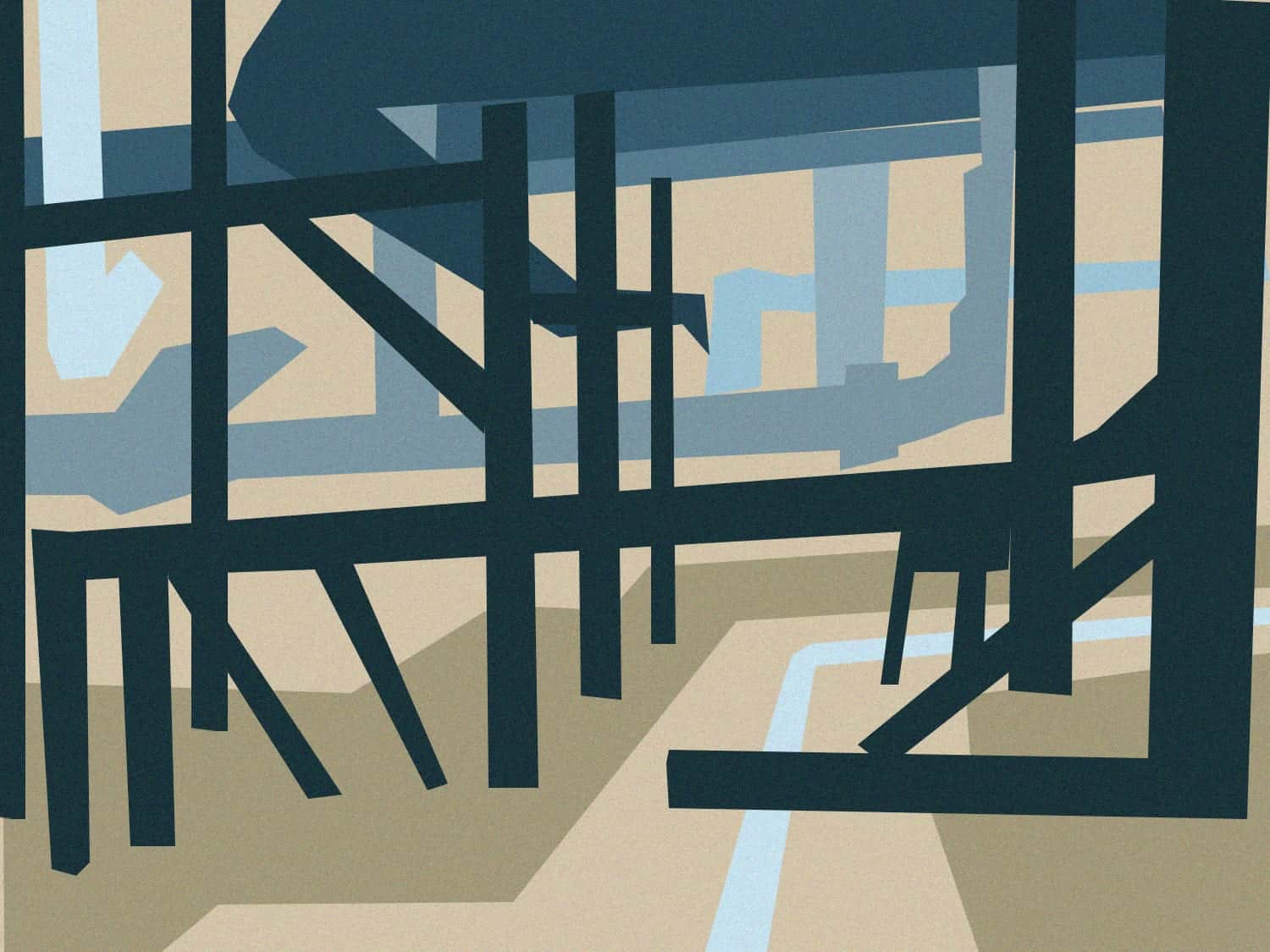 5 shades of blue factory | Design Ideas