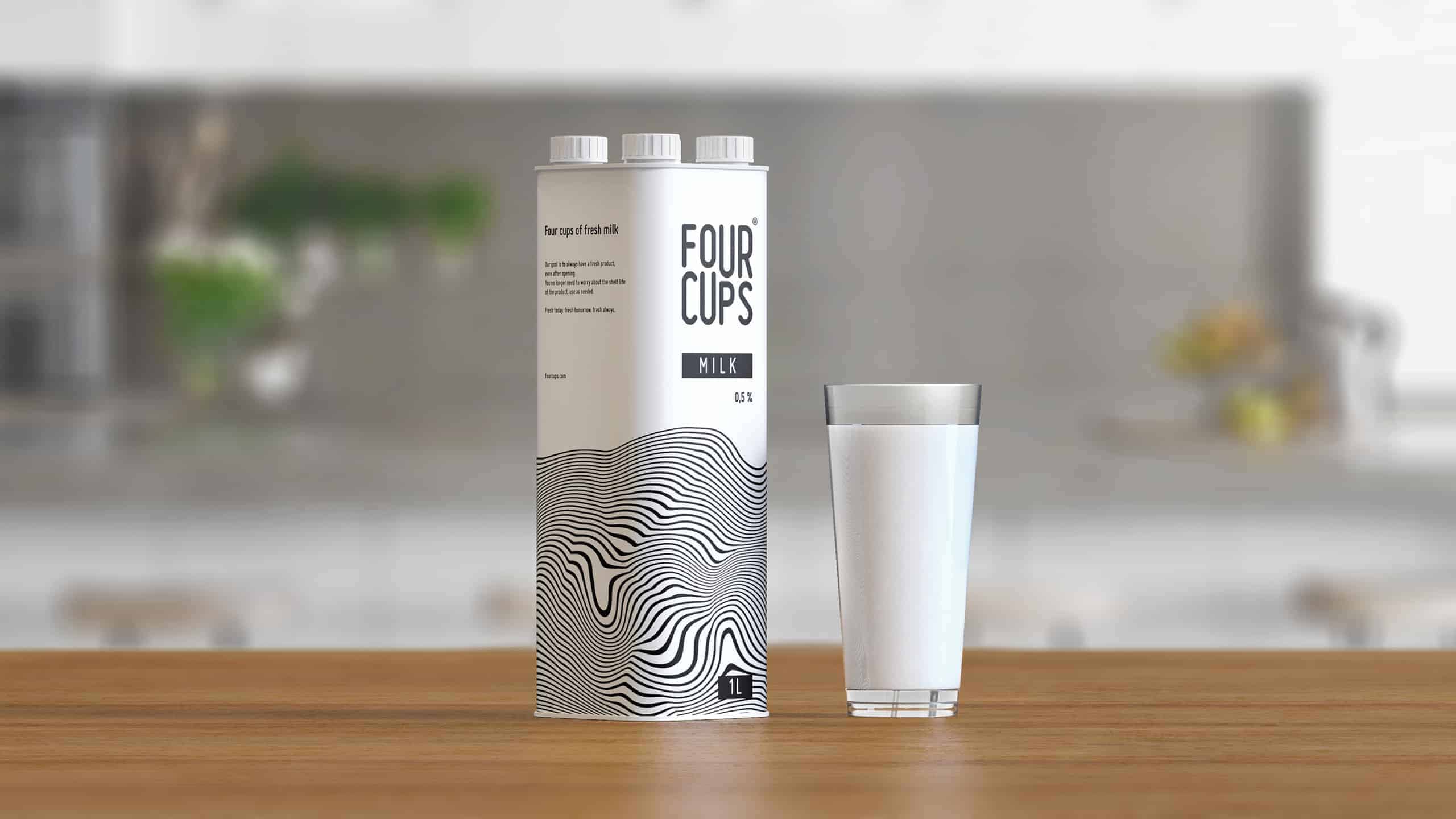 Four Cups / Packaging design | Design Ideas