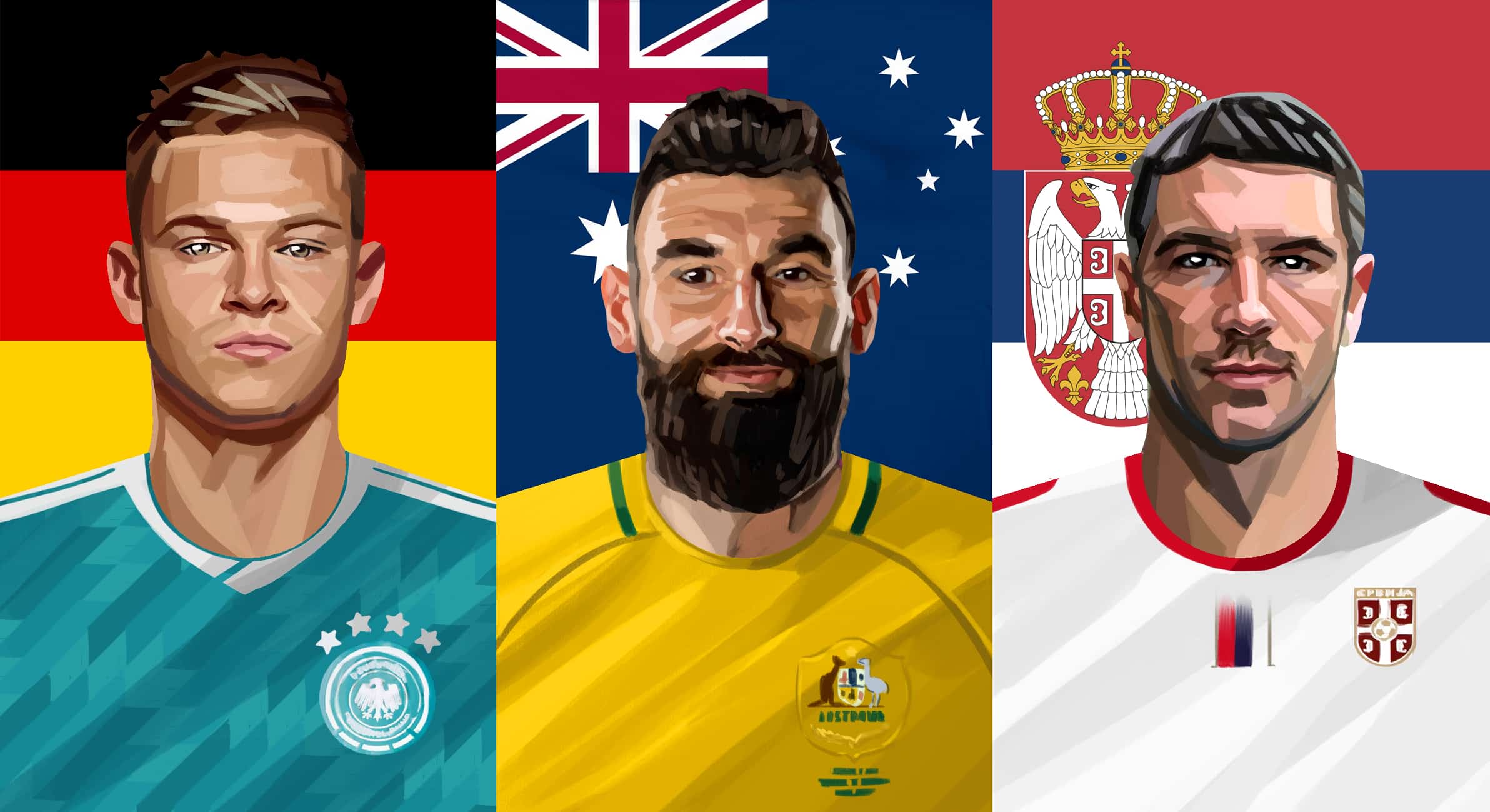 Football players | Design Ideas