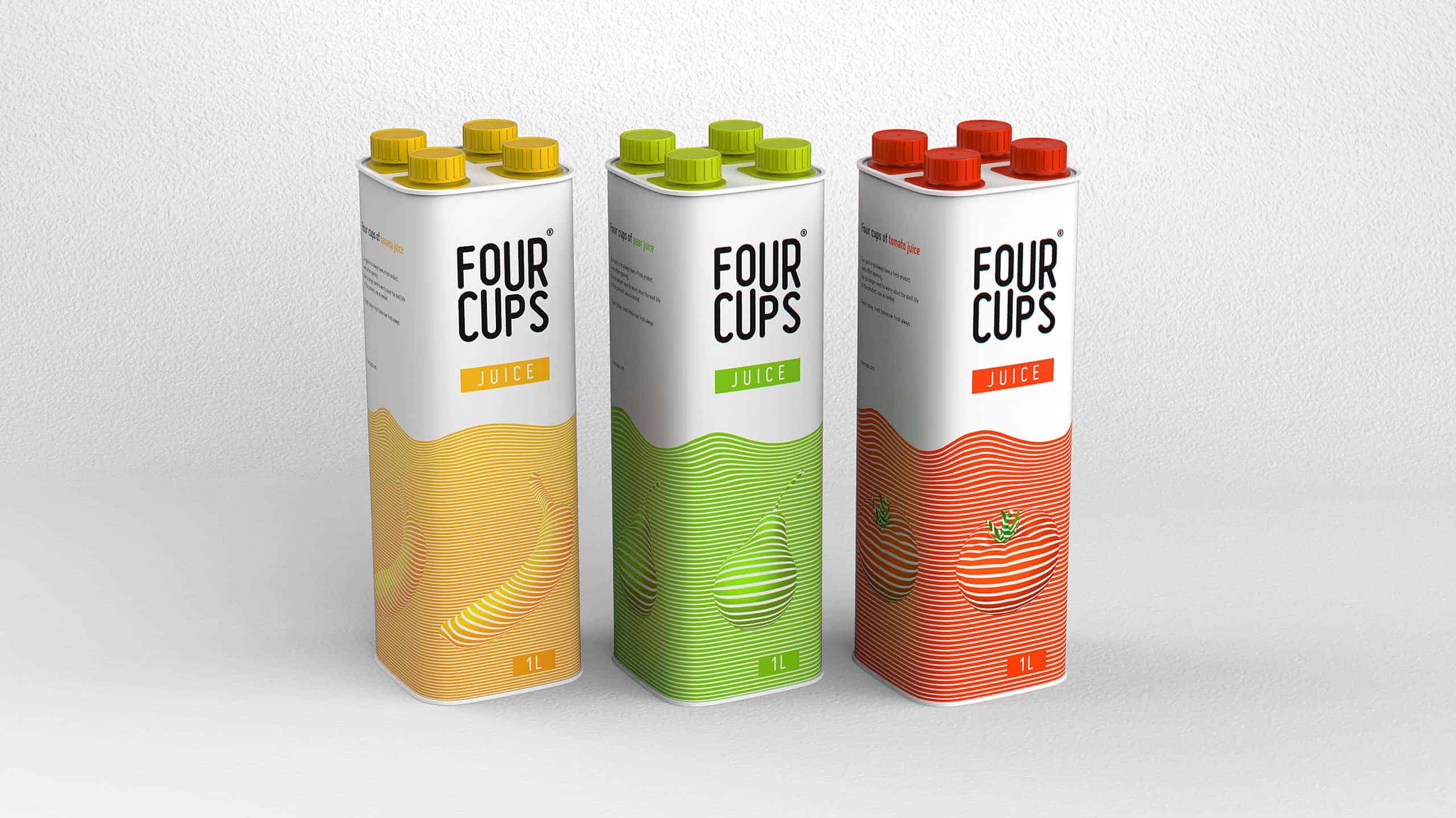 Four Cups / Packaging design | Design Ideas