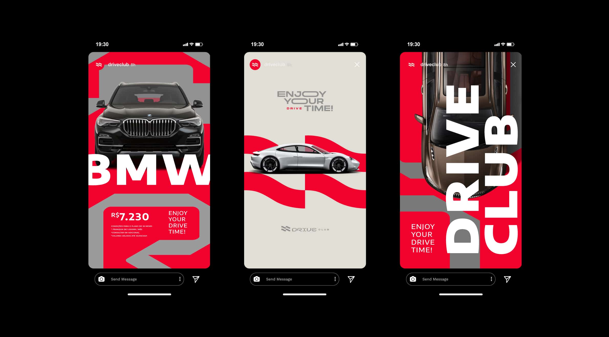 Drive Club — Brand Corporative Identity | Design Ideas