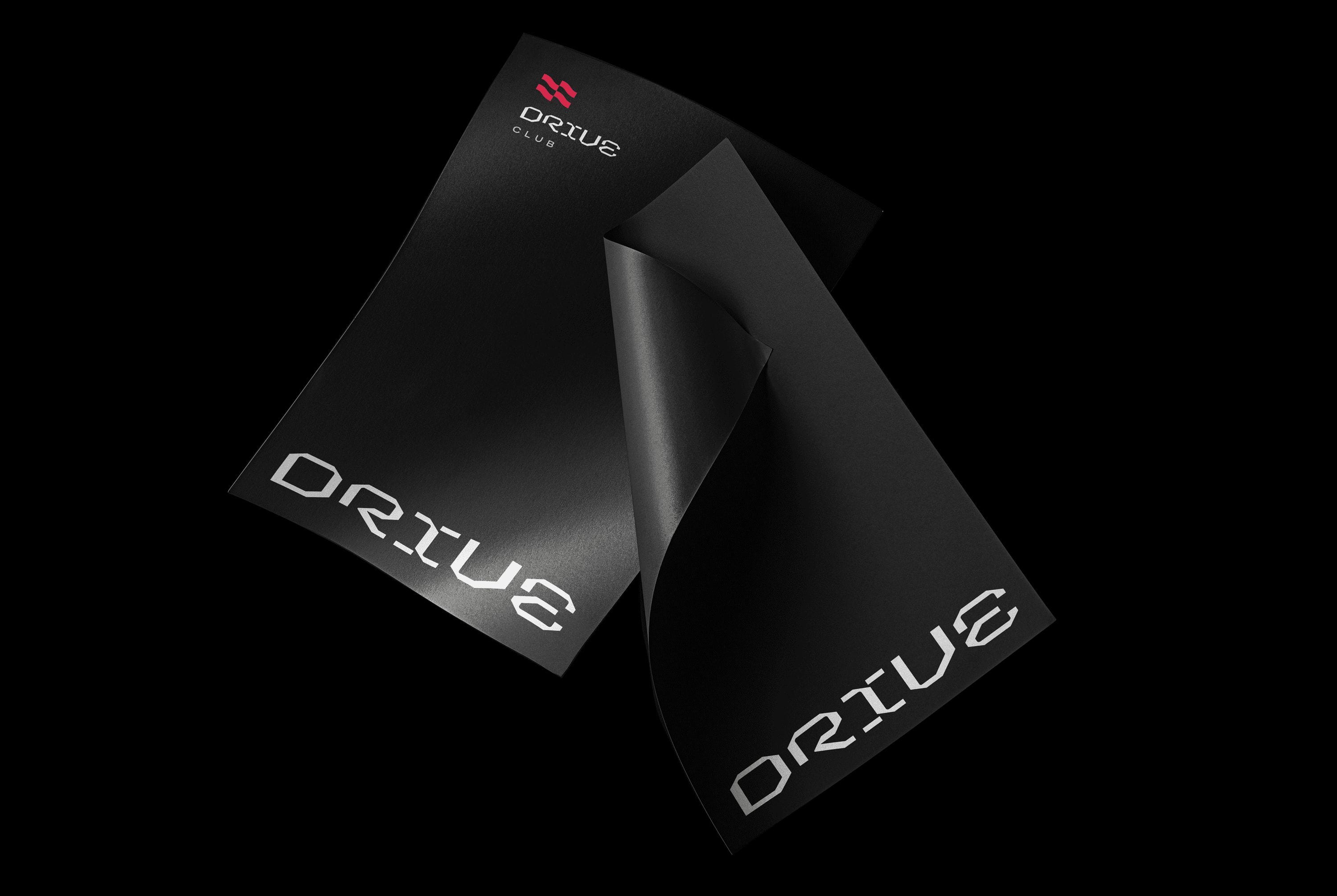 Drive Club — Brand Corporative Identity | Design Ideas