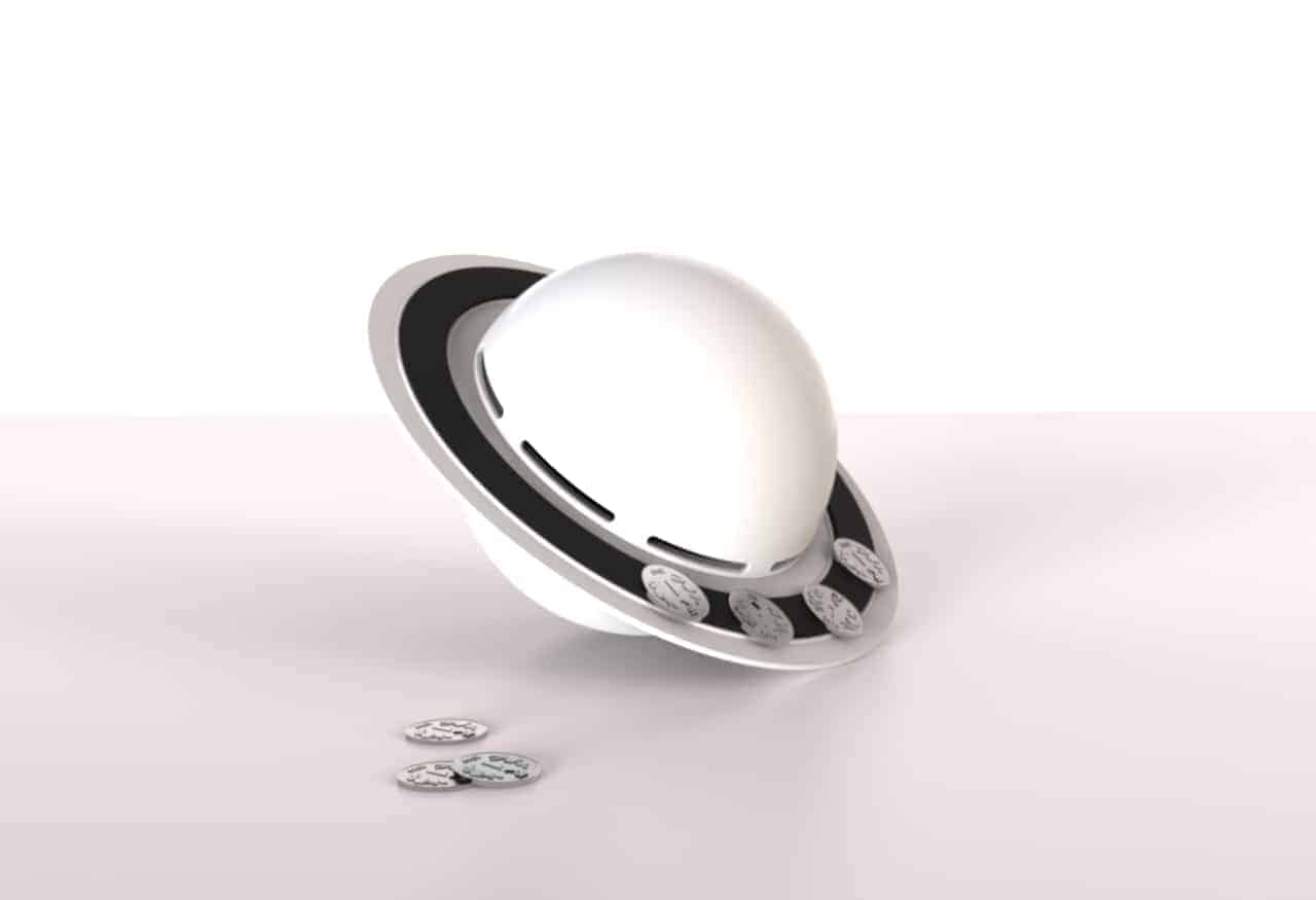 Lean: A modern coin bank | Design Ideas