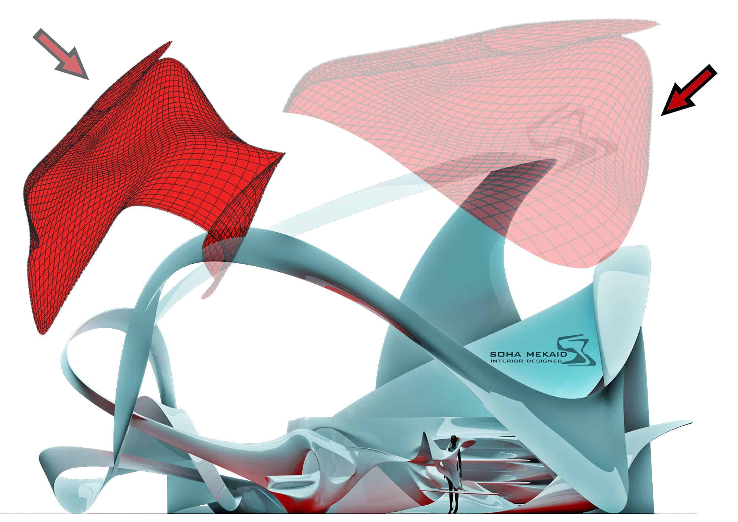 LIQUID interior spaces " shaping the space from inside to outside ...