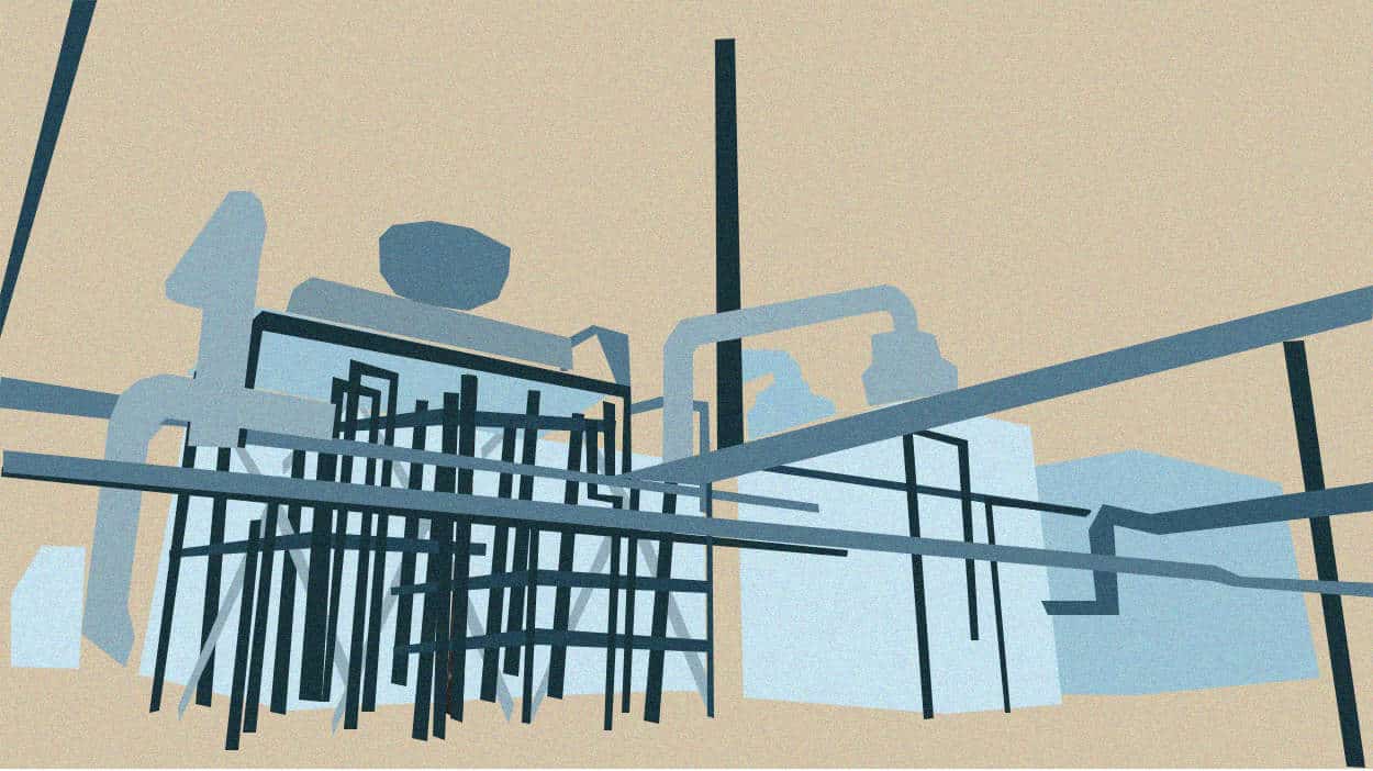 5 shades of blue factory | Design Ideas