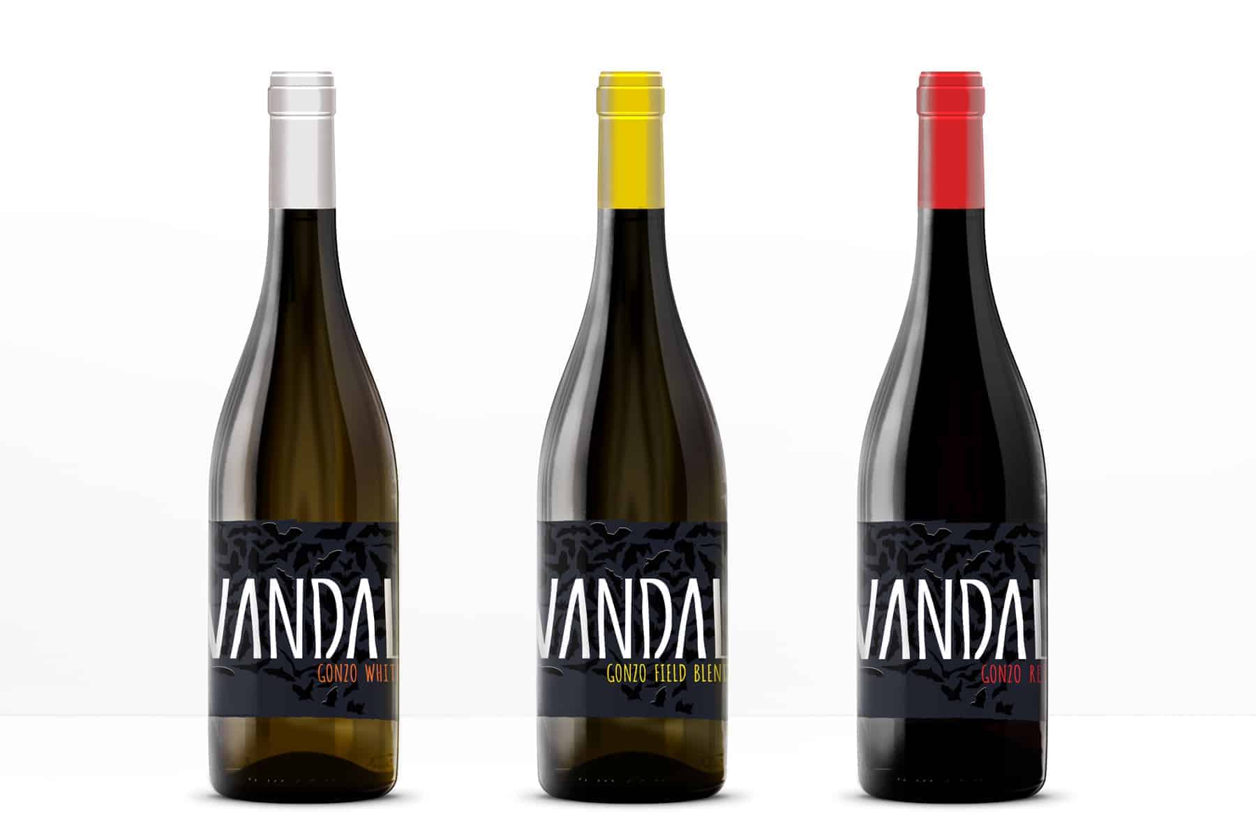 VANDAL wine label design | Design Ideas