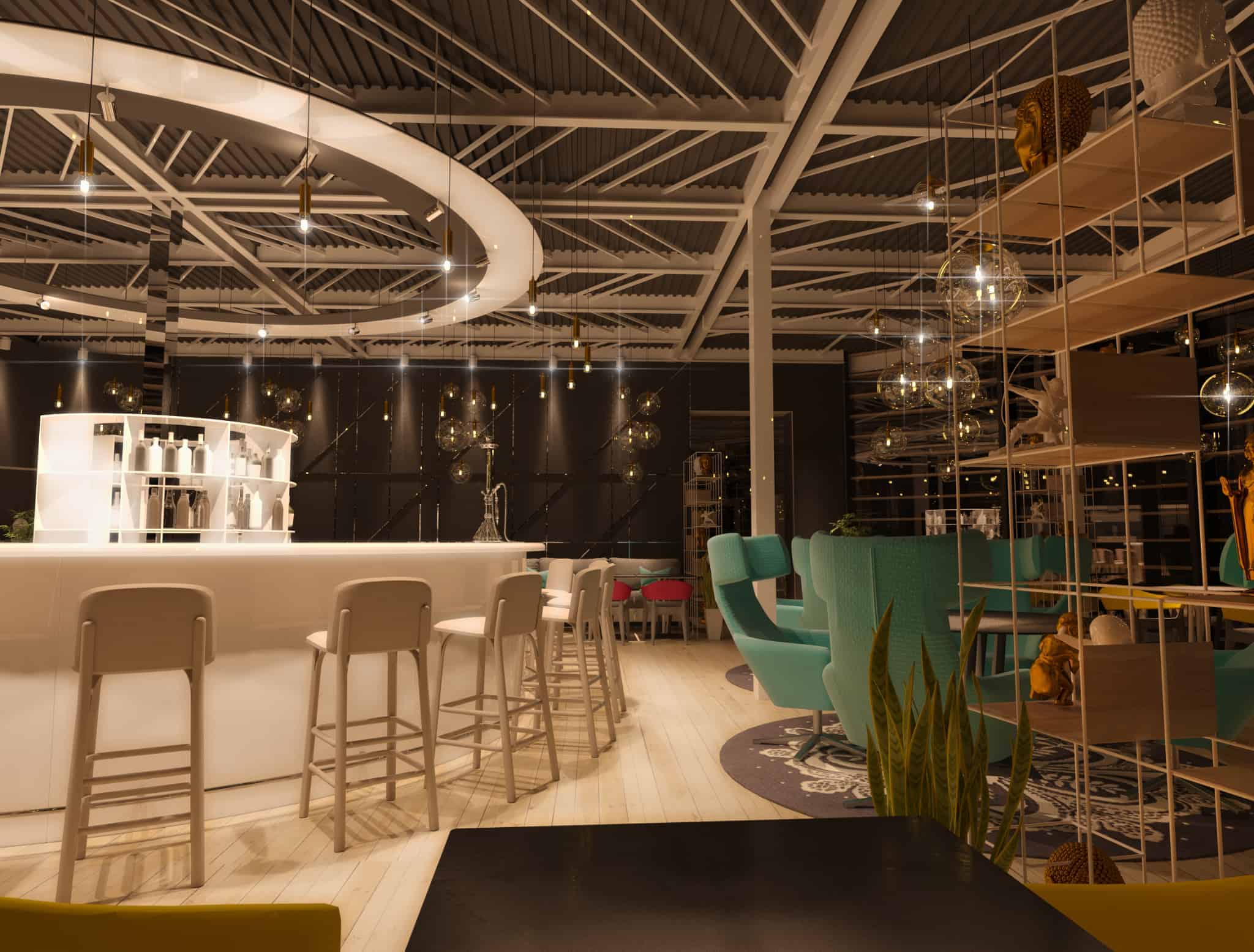 Pan-Asian Restaurant | Design Ideas