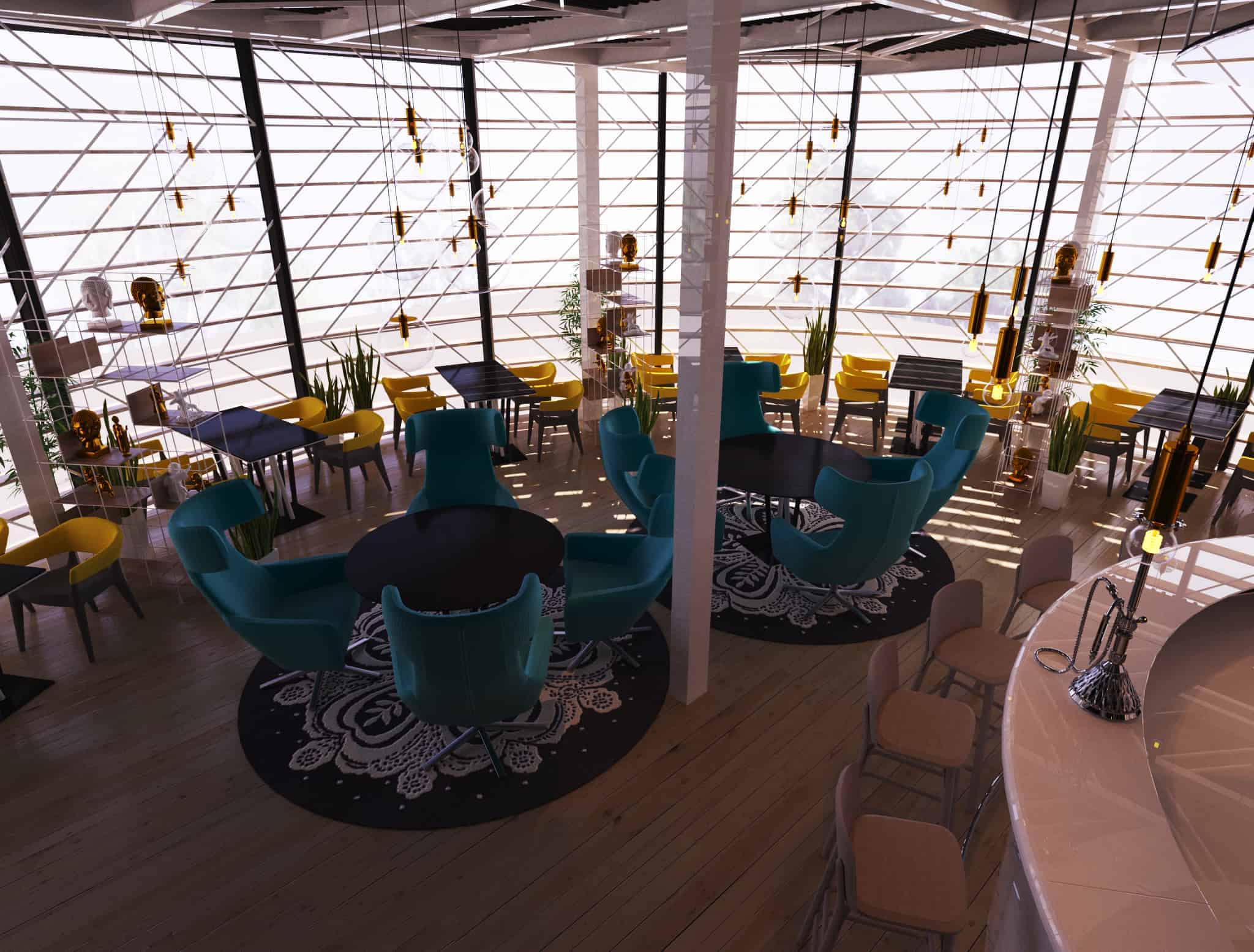 Pan-Asian Restaurant | Design Ideas