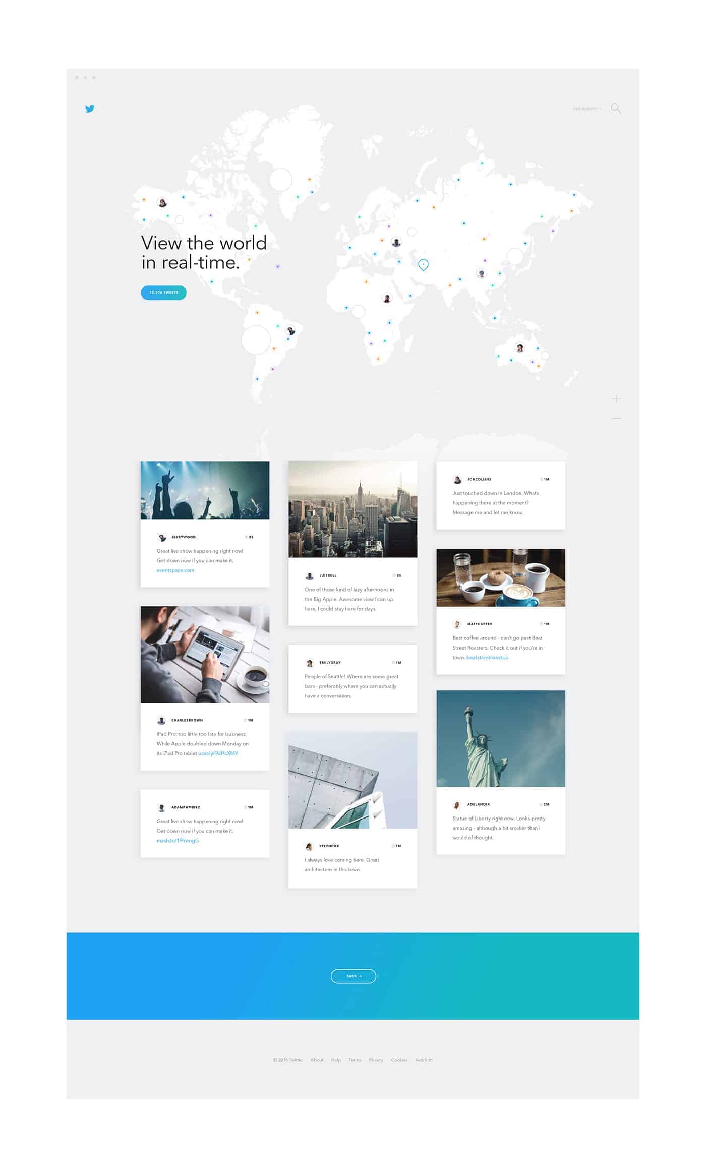 Twitter Live Concept by Rob Hamilton | Design Ideas