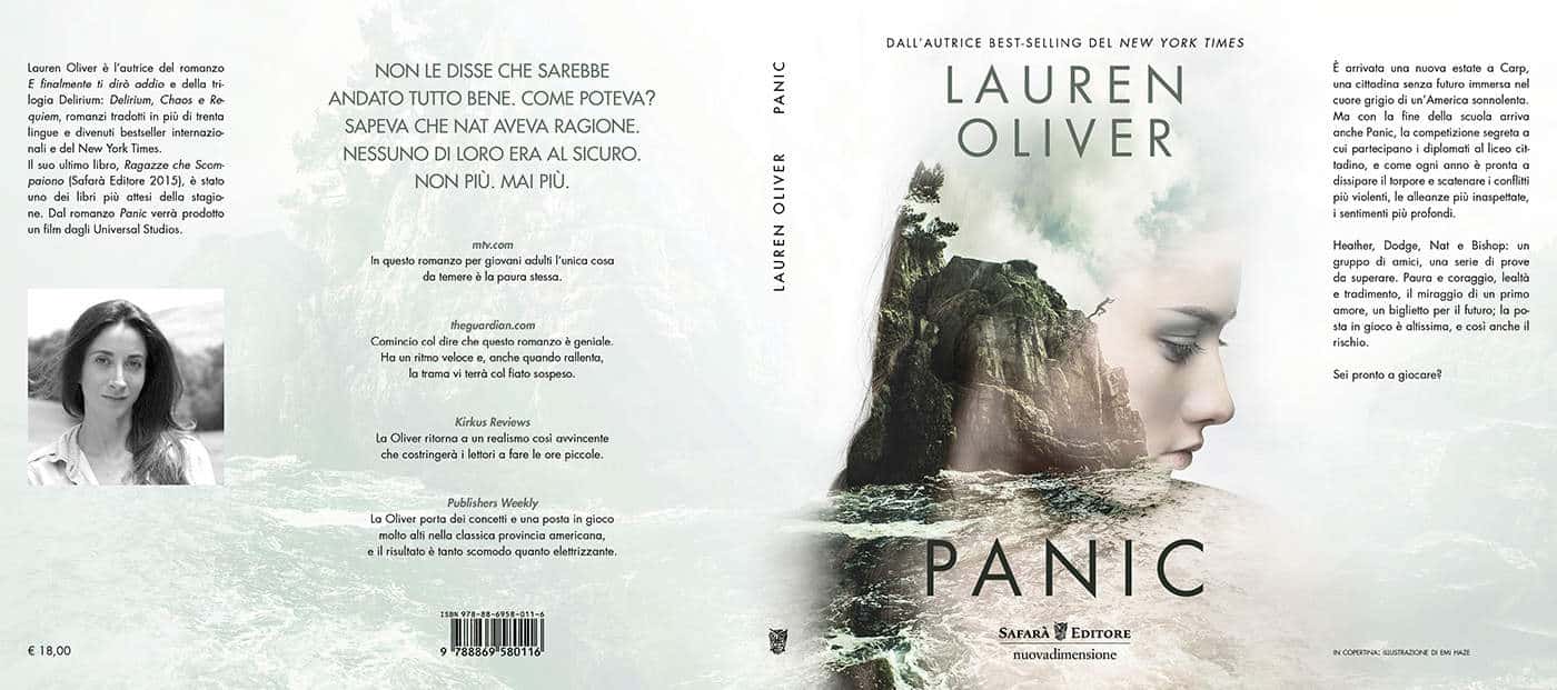 Lauren Oliver's Panic - Cover Illustration by Emi Haze | Design Ideas